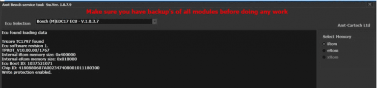 ECU Bench Tool Full Version with License Supports MD1 MG1 EDC16 MED9 ...