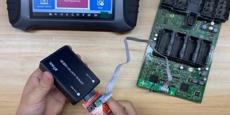 How to Read and Write EEPROM Data for BOSCH EDC16 ST95640 chip by XTOOL ...