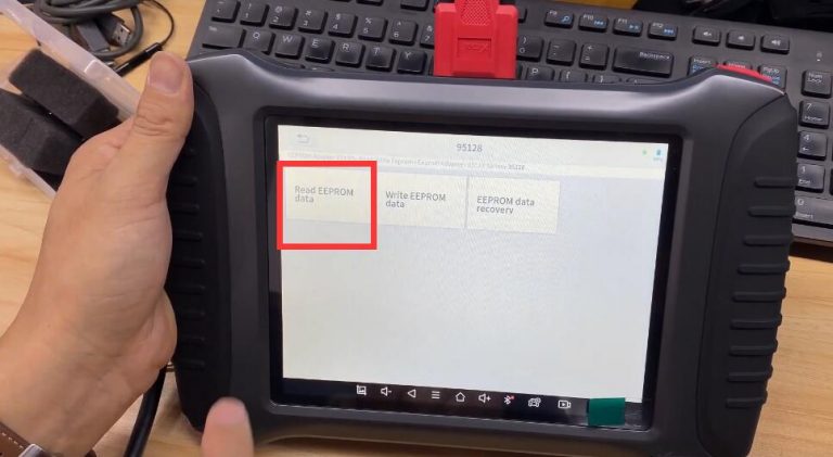 How to Read and Write EEPROM Data for BOSCH EDC16 ST95640 chip by XTOOL ...