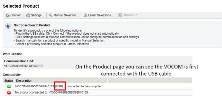 How to configure a VOCOM to WLAN wireless mode using an access point ...