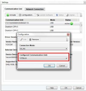 How to configure a VOCOM to WLAN wireless mode using an access point ...