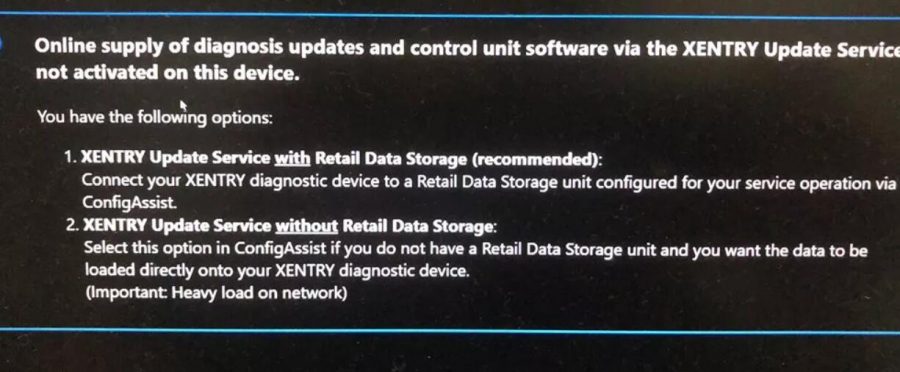 Xentry SCN Coding Error 40000 40001 – The Blog of www.obd2tool.com