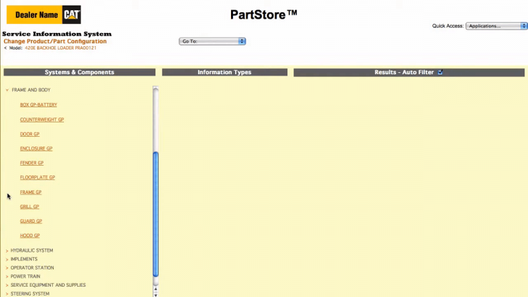 How to find your part number in SIS – The Blog of www.obd2tool.com