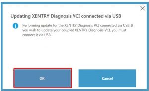 Perform firmware update for Xentry Diagnosis VCI : car diagnostic tools