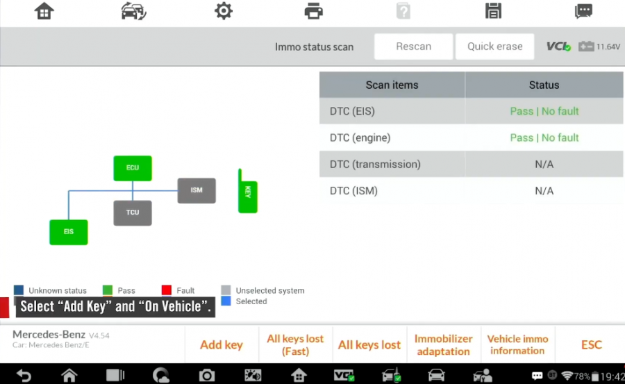 How to Use Autel IM608 Pro2 to Add a new key for Mercedes Benz – The ...