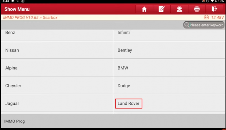 LAUNCH X431 IMMO Pro clone gearbox control module for Land Rover – The ...