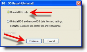 Downloading, installing and updating IDS Software Application from the ...