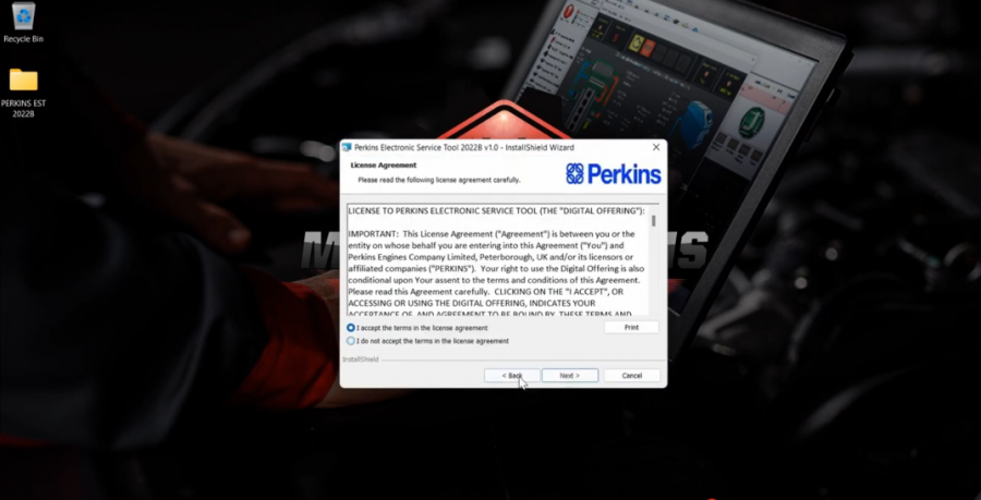 How To Install PERKINS EST 2022B Software – The Blog of www.obd2tool.com