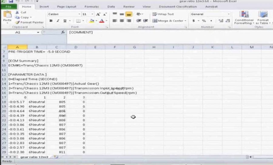 How to Transfer CAT ET Data Log File to Excel – The Blog of www ...