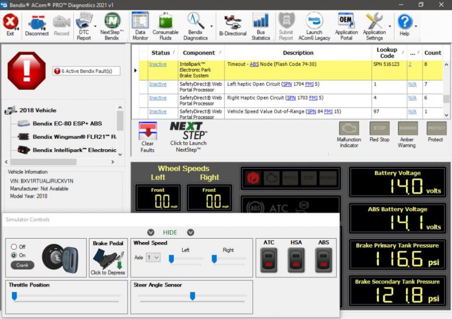 How to Use Bendix Acom Pro Virtual Truck Connection Function – The Blog ...