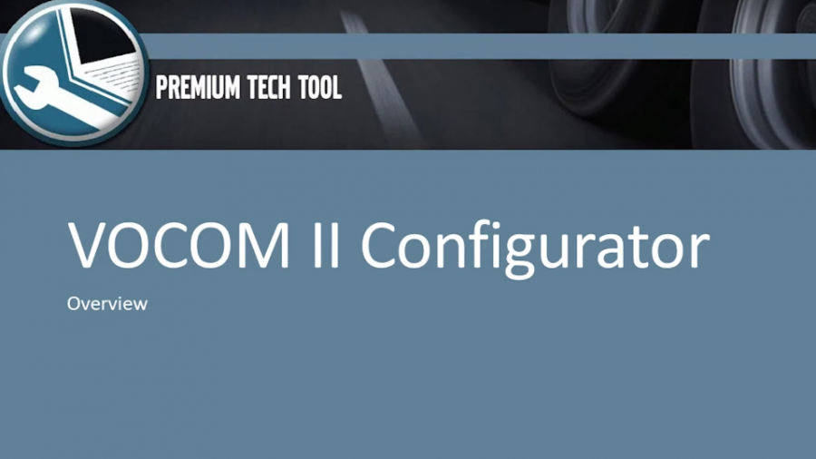How to use the Configurator for the Vocom II Tough, and the Vocom II ...