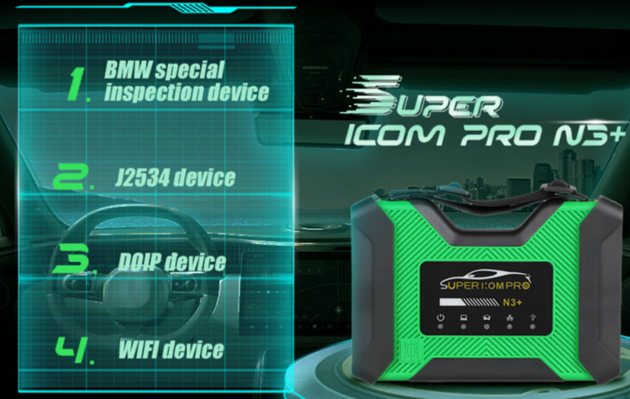 How to use Super ICOM Pro N3+ – The Blog of www.obd2tool.com