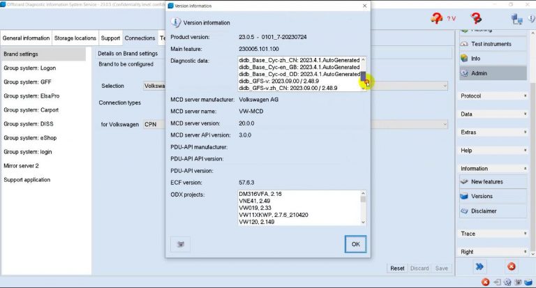 VW ODIS-S V24.1 + ODIS-E V18 Diagnostic Software Free Download – The Blog of www.obd2tool.com