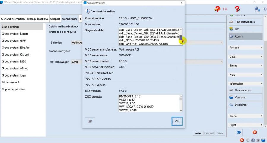 VW ODIS-S V24.1 + ODIS-E V18 Diagnostic Software Free Download – The ...
