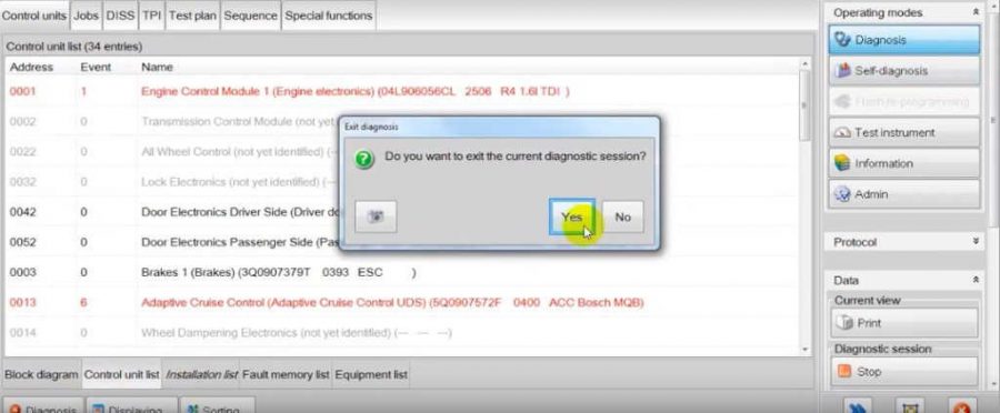 ODIS Enables/Disables VW/Audi Component Protection: A Comprehensive ...