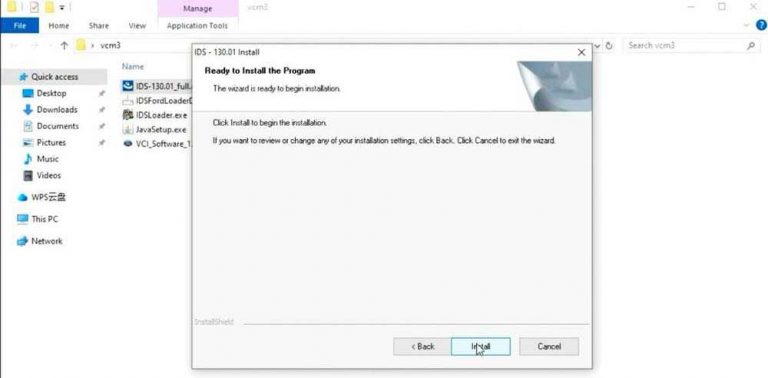 Free Download and Install VNCI VCM3 Ford IDS V130 – The Blog of www.obd2tool.com