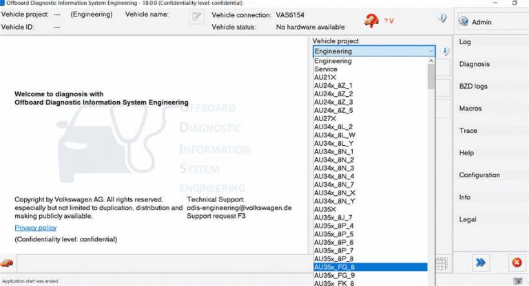 VW ODIS-S V24.1 + ODIS-E V18 Diagnostic Software Free Download – The ...
