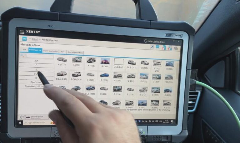 How to use Xentry Diagnosis for Mercedes – The Blog of www.obd2tool.com