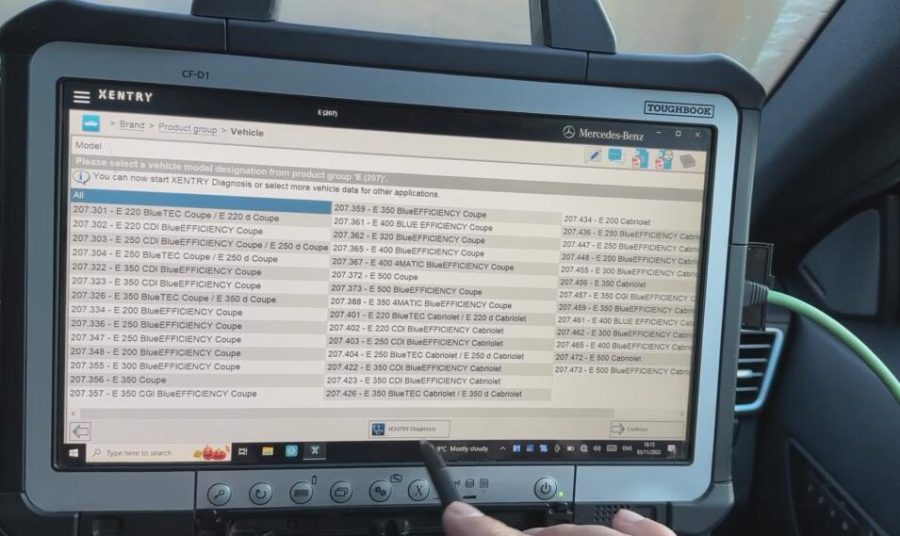 How to use Xentry Diagnosis for Mercedes – The Blog of www.obd2tool.com