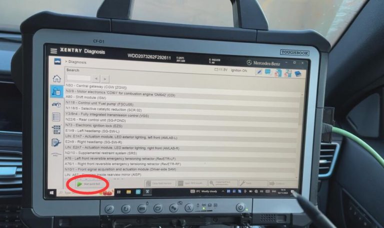 How to use Xentry Diagnosis for Mercedes – The Blog of www.obd2tool.com
