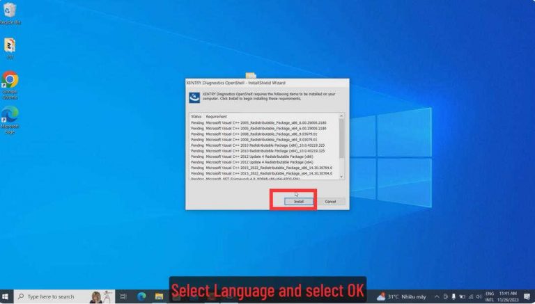 How to install benz xentry software windows 10 – The Blog of www.obd2tool.com
