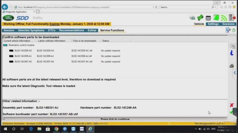 JLR SDD V164 Land Rover Jaguar Software RCM Programming – The Blog of ...