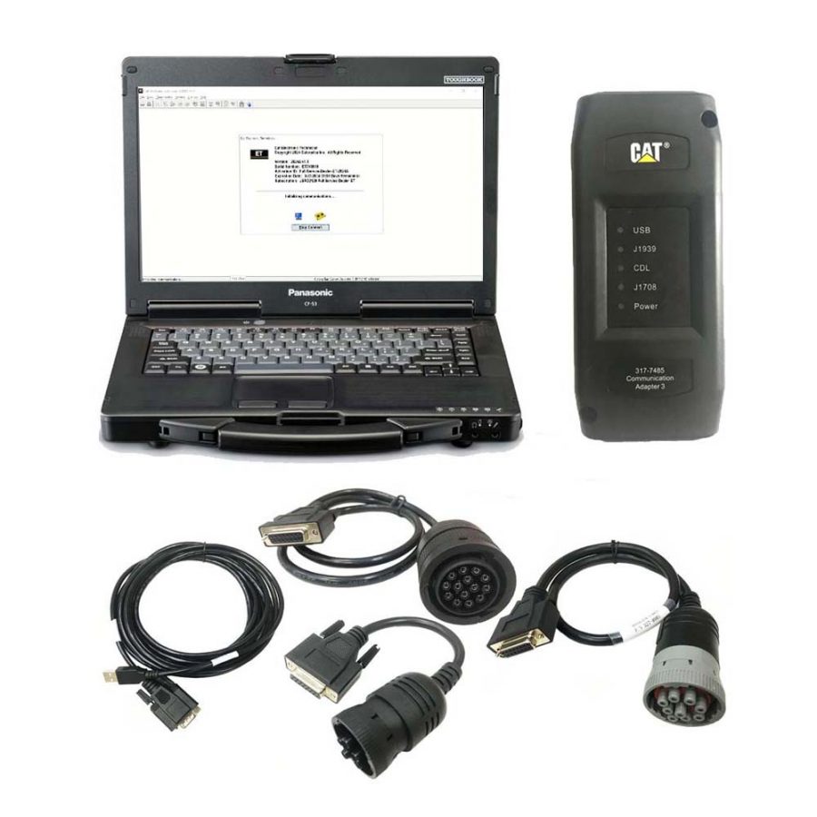 2024C/2019C CAT Caterpillar ET Diagnostic Adapter 3 (Real Caterpillar ...
