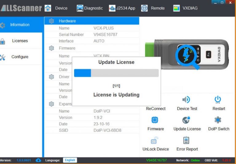 How to Use VCX Manager – The Blog of www.obd2tool.com