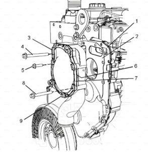 Disassemble Caterpillar 320D2 Excavator Water Pump – The Blog of www ...